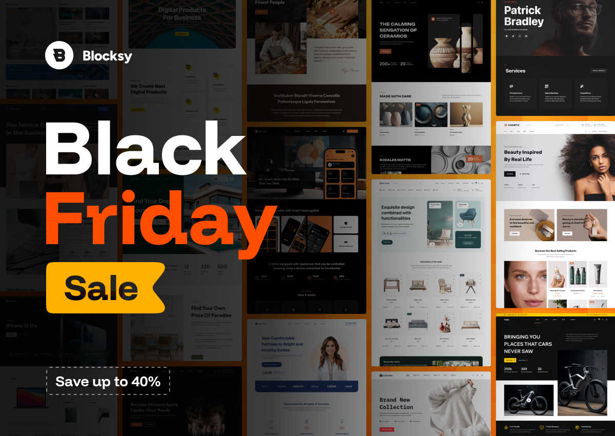 Blocksy Theme Black Friday 2025 - Up to 40% Off